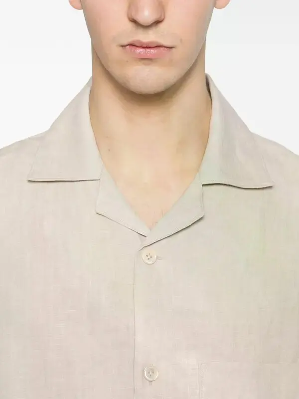 Eleventy Chest-pocket Short-sleeve Shirt