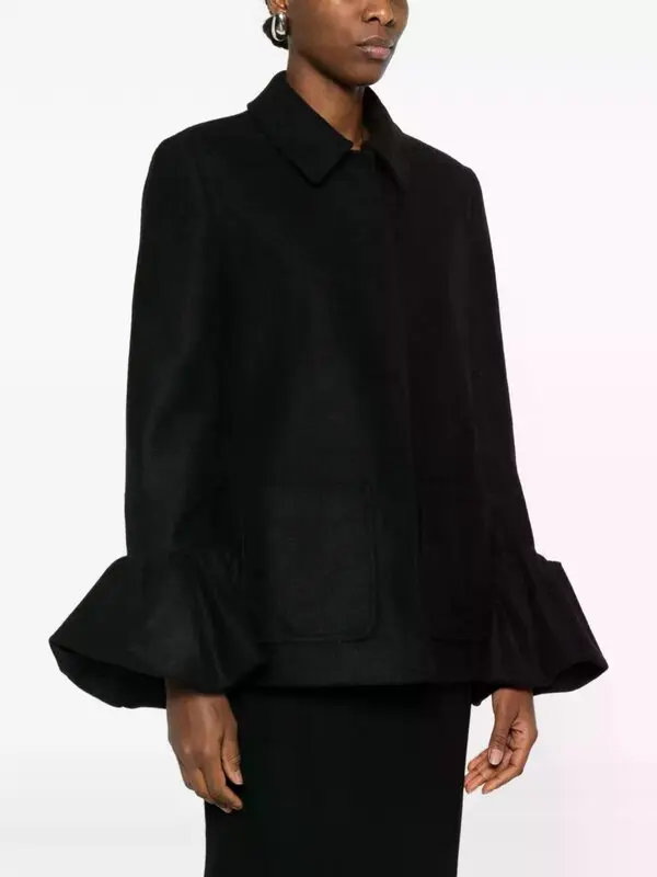 Moschino Ruffle-sleeve Coat
