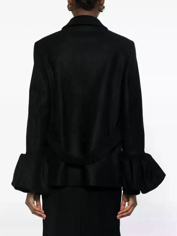 Moschino Ruffle-sleeve Coat