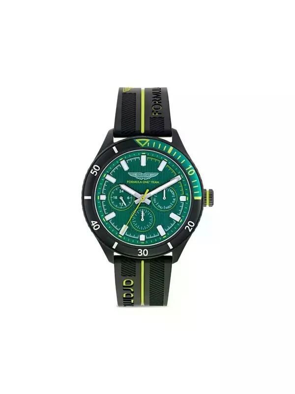ASTON MARTIN WATCHES Xf1 Team Pit 46mm Watch - Green