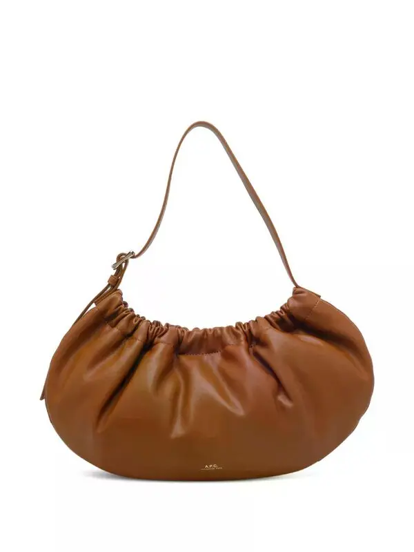 A.p.c. Ninon Hoop Shoulder Bag - Brown