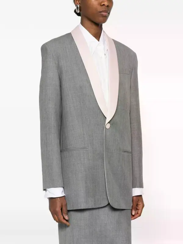 Moschino Shawl Lapel Blazer