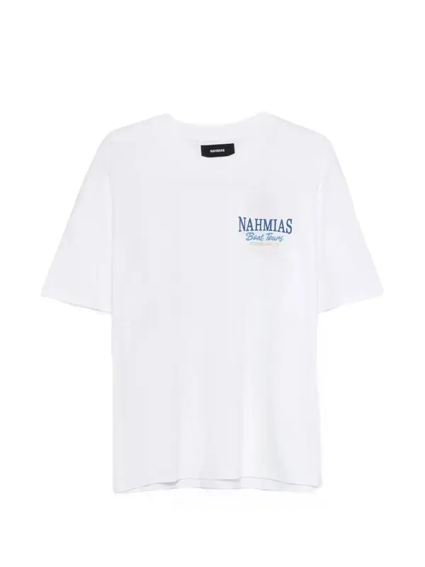 NAHMIAS Printed Crew-neck T-shirt