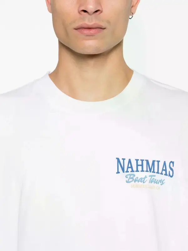 NAHMIAS Printed Crew-neck T-shirt