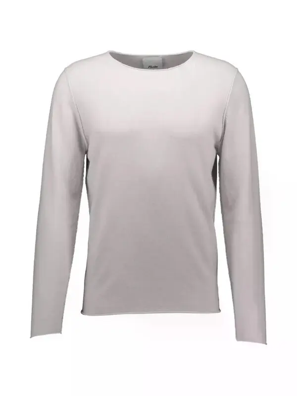 ALLUDE Long-sleeve Crew-neck Sweater