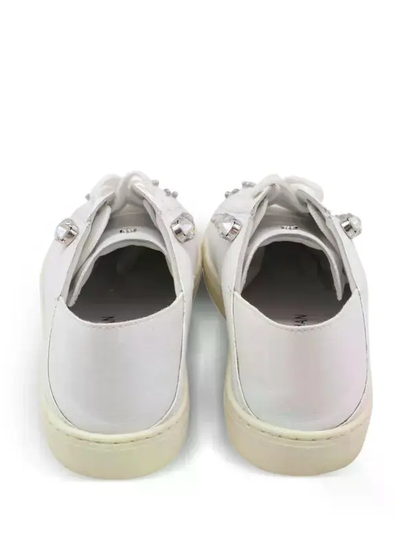 STUART WEITZMAN Crystal-embellished Low-top Sneakers