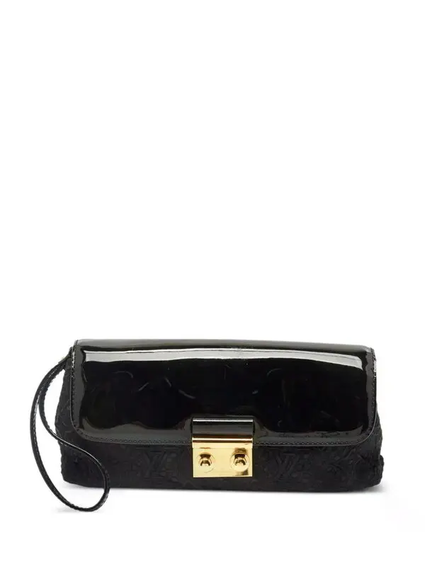 LOUIS VUITTON Dentelle Embroidered Clutch