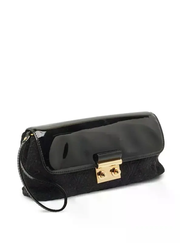 LOUIS VUITTON Dentelle Embroidered Clutch