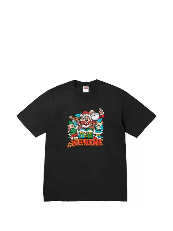 Supreme X Sean Cliver Naughty Printed T-shirt - Black