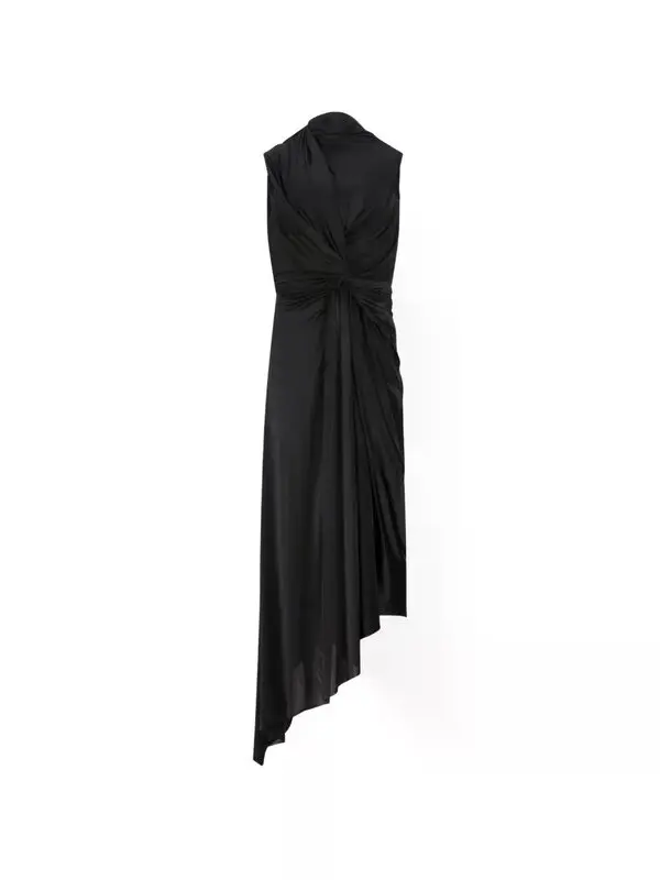 Balenciaga Asymmetrical Midi Dress