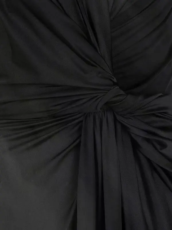 Balenciaga Asymmetrical Midi Dress