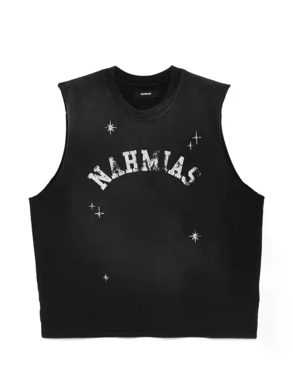 NAHMIAS Graphic-print Sleeveless Vest