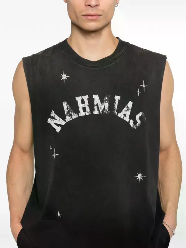 NAHMIAS Graphic-print Sleeveless Vest