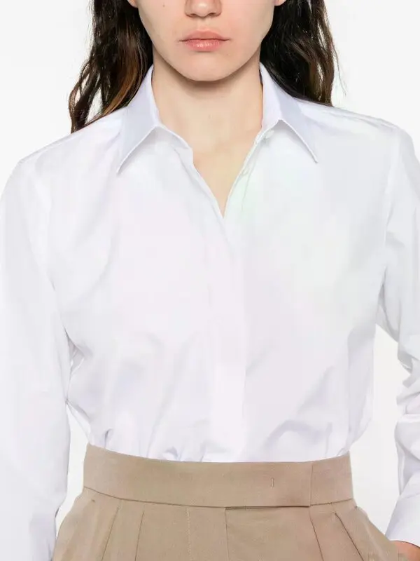 Max Mara Maroso Collared Cotton Shirt