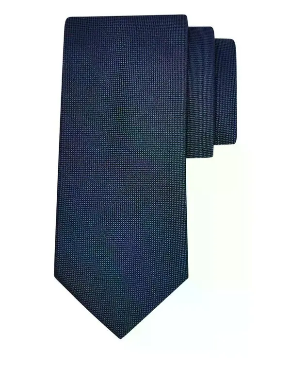 FERRAGAMO Logo Tie - Blue