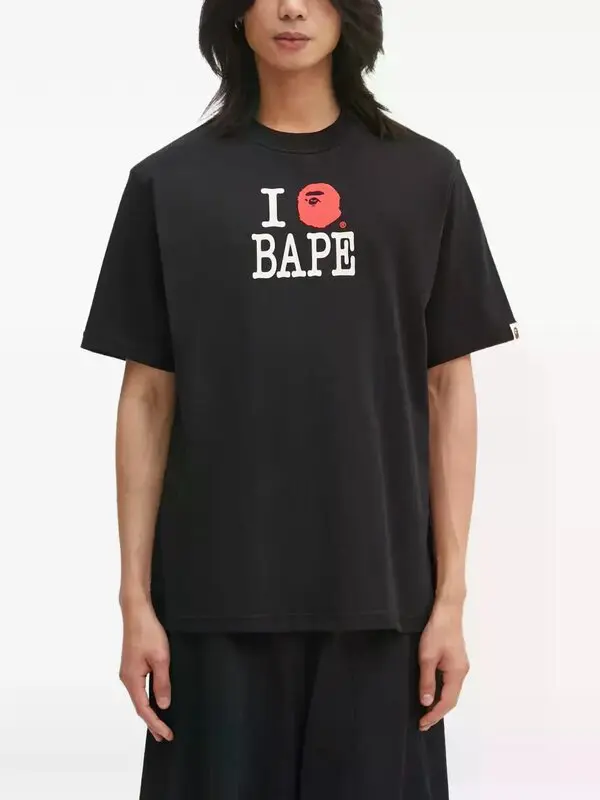 A BATHING APE Inside Out Logo-print T-shirt