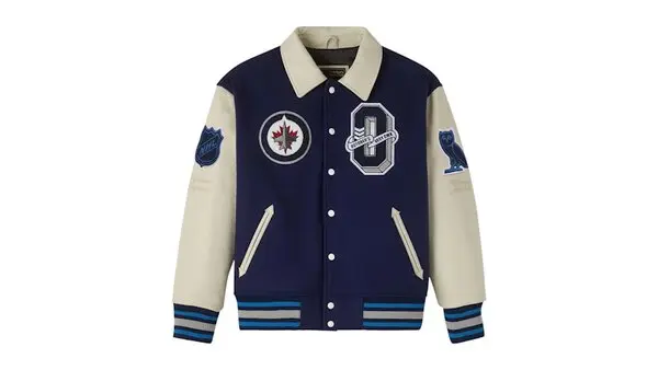 OVO Nhl Winnipeg Jets Varsity Jacket