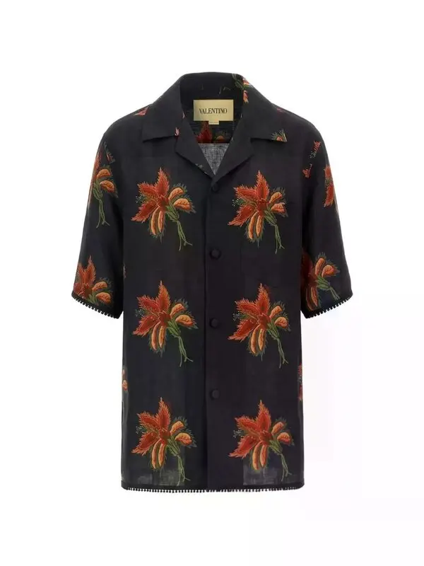 Valentino Garavani Floral-pattern Shirt