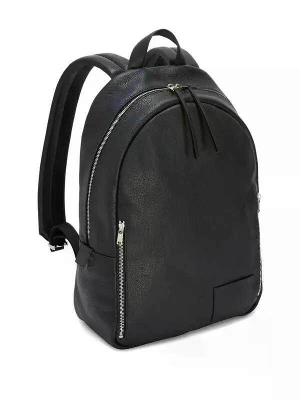 JIL SANDER Grained Leather Urban Backpack - Black