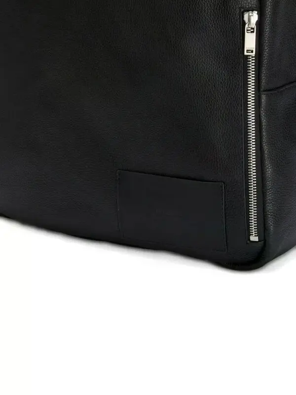 JIL SANDER Grained Leather Urban Backpack - Black