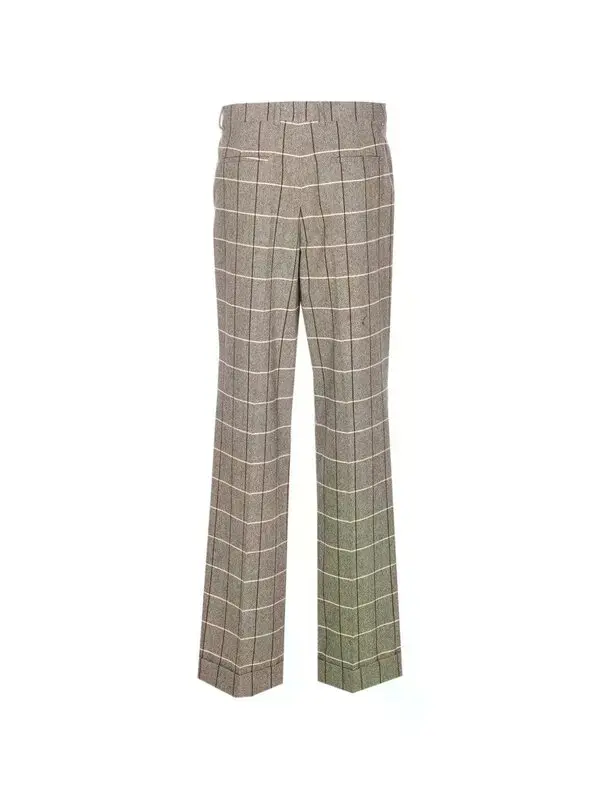 Valentino Garavani Check Cuffed Trousers