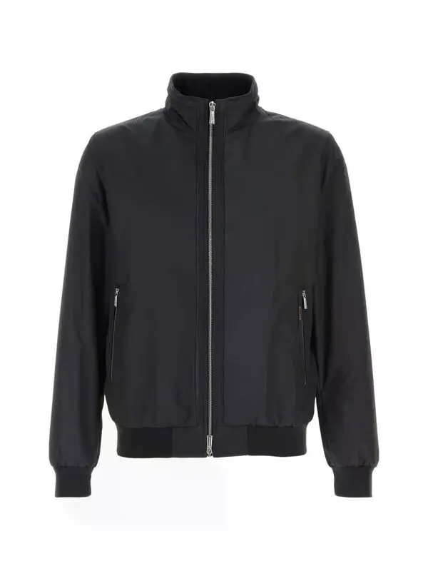 MOORER Manetti Zip-up Jacket - Blue