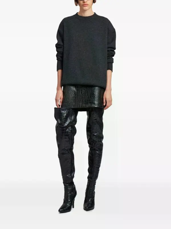 THE FRANKIE SHOP Rafaela Sweater - Grey