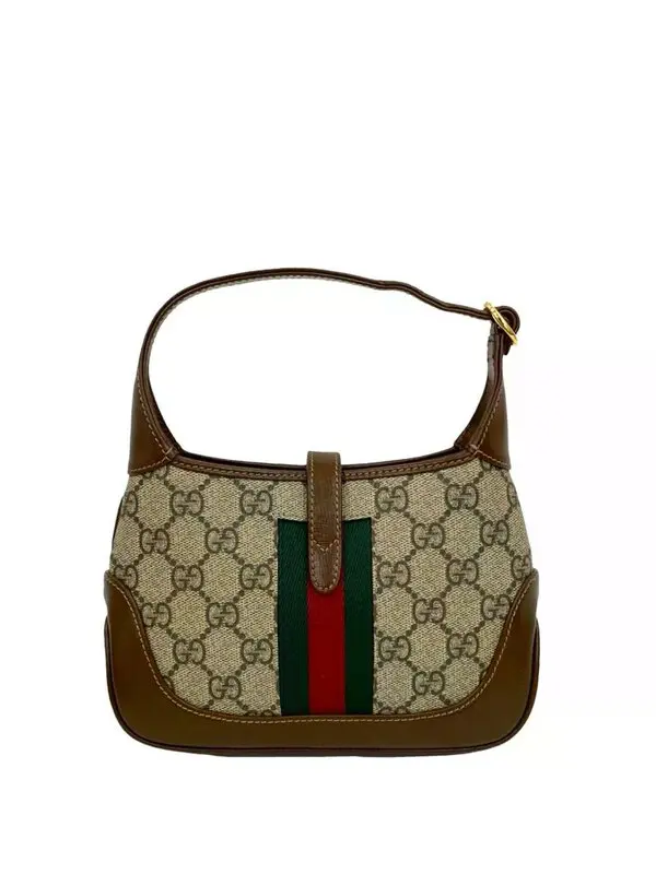 Gucci Mini Gg Supreme Web Jackie 1961 Crossbody Bag