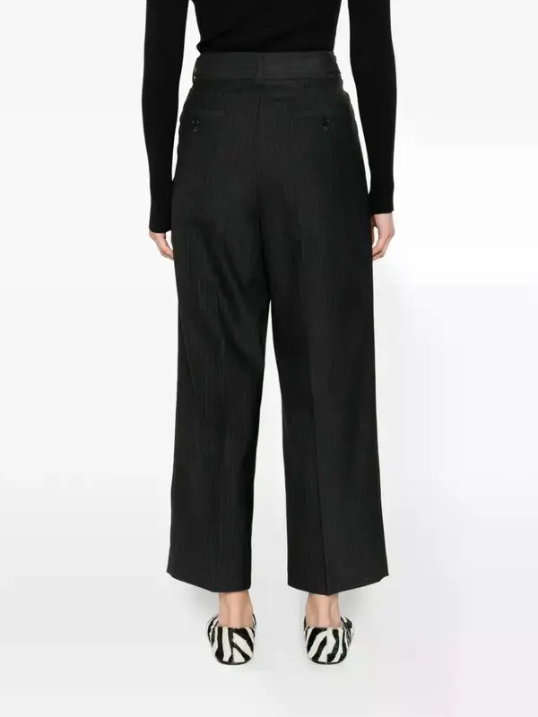 NICHOLSON & NICHOLSON Karl Pinstripe Trousers