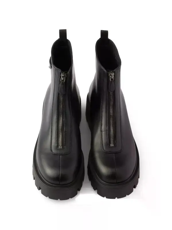 Prada Zipped Ankle Boots