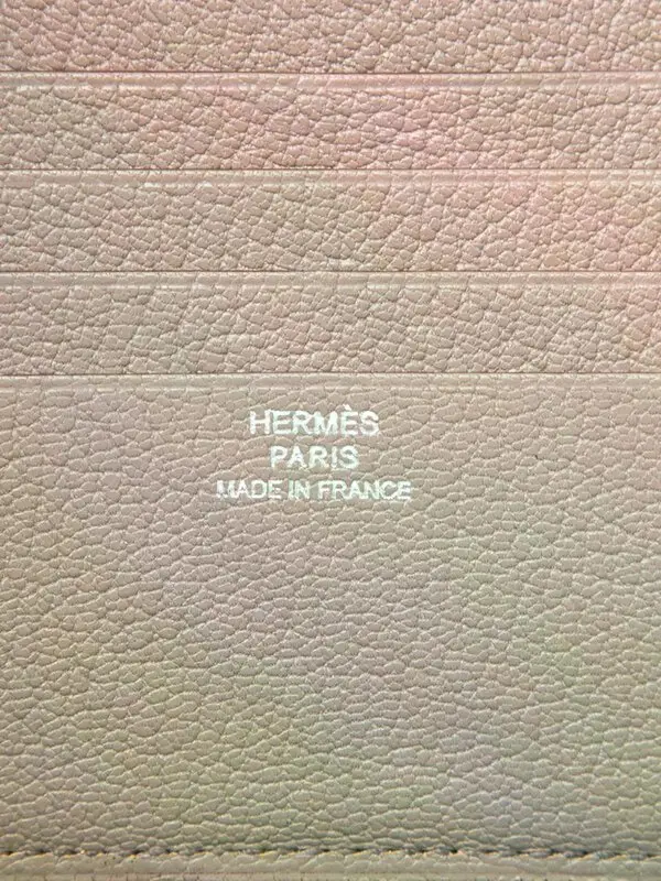 Hermès 2008 Epsom Bearn Compact Wallet Small Wallets