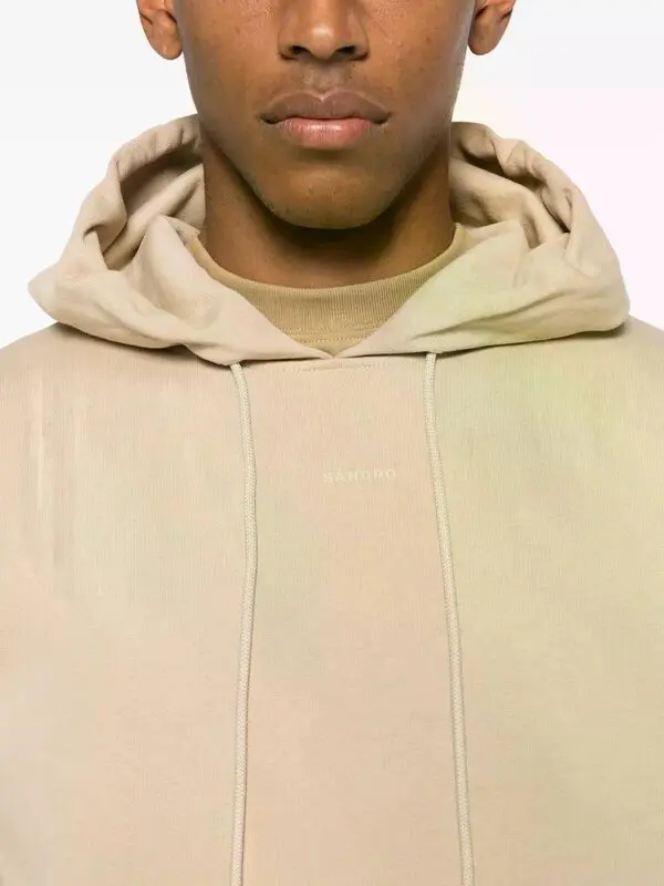Sandro Hooded Drawstring Sweater