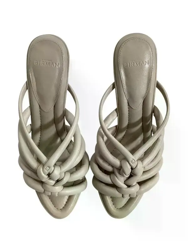 ALEXANDRE BIRMAN Maeva 85 Knotted Heeled Sandals