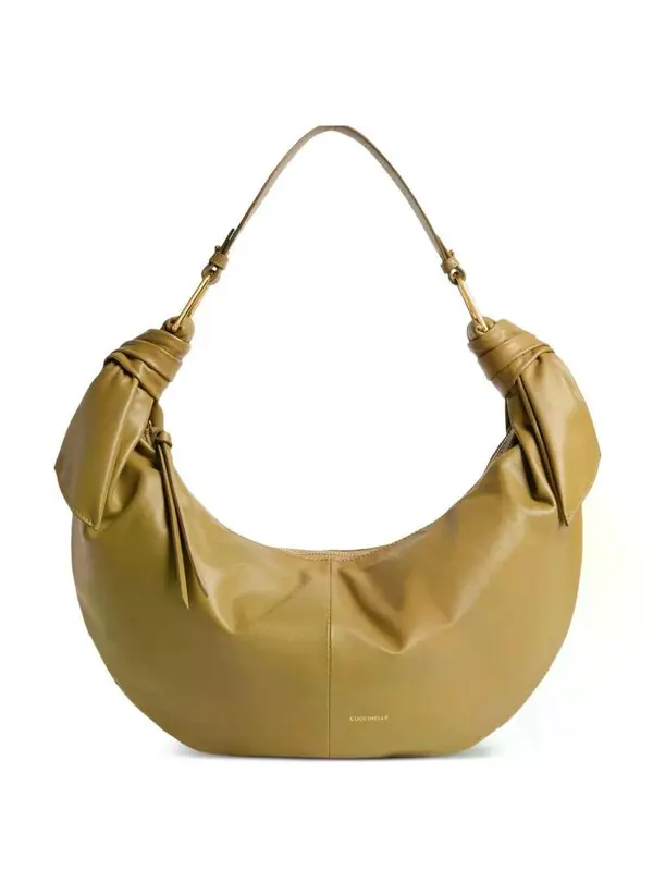 COCCINELLE Furoshiki Knot-detail Large Shoulder Bag - Neutrals