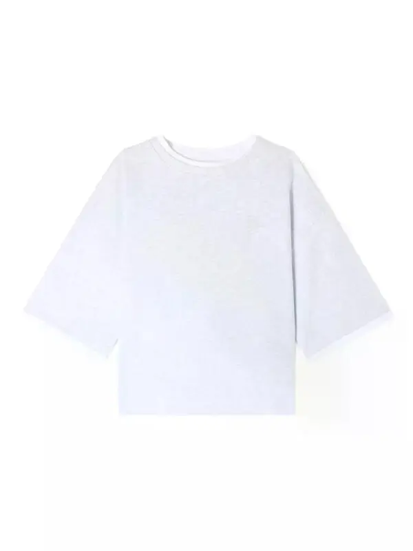 Sandro Logo Embroidered Cotton T-shirt