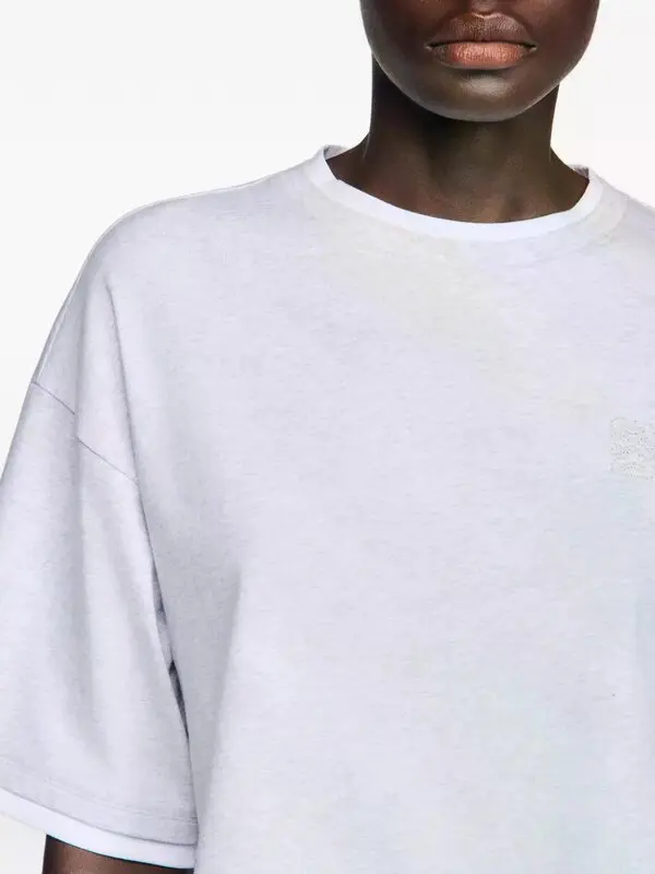 Sandro Logo Embroidered Cotton T-shirt