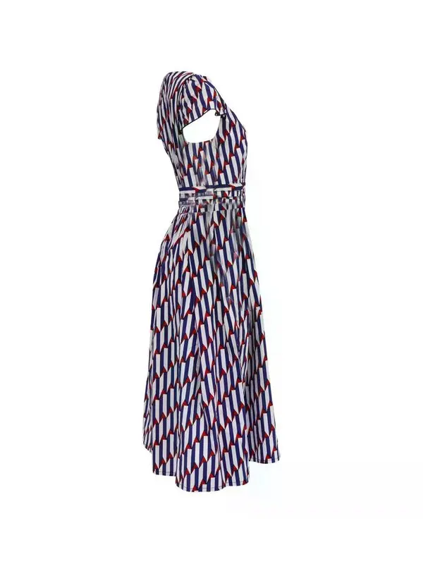 Marc Jacobs Arrow Print Wrap Dress