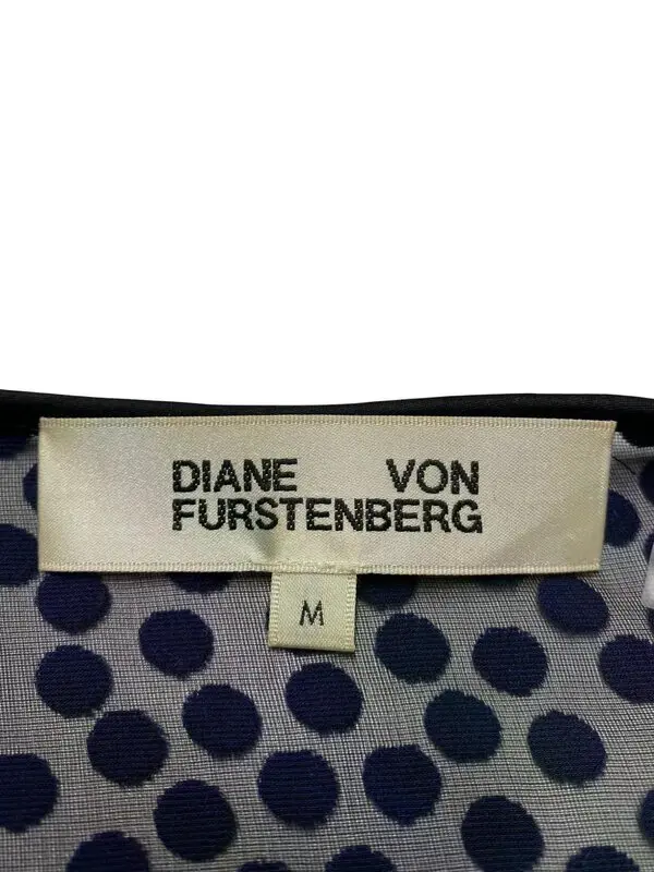 Diane Von Furstenberg Polka Dot Blouse