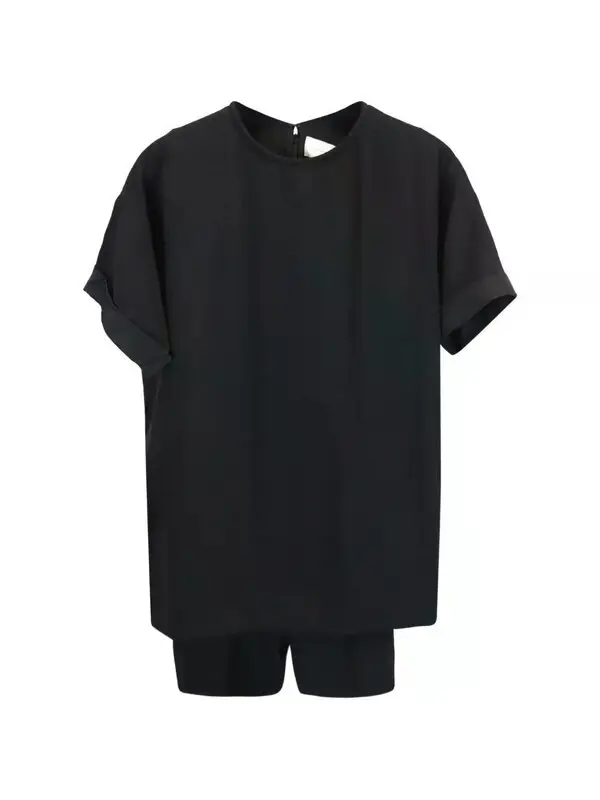 Victoria Beckham Short-sleeve Playsuit