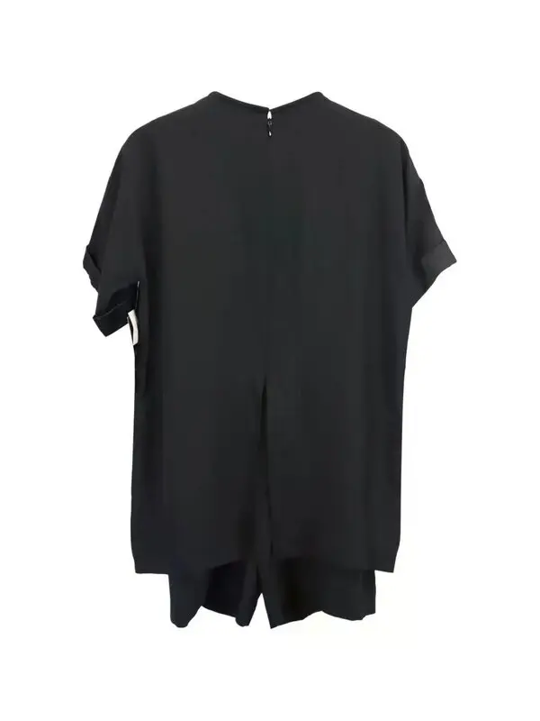 Victoria Beckham Short-sleeve Playsuit