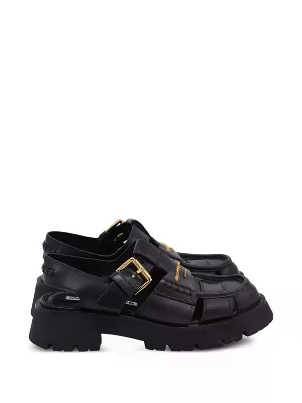ALEXANDER WANG Carter Cage Leather Sandals