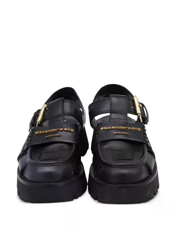 ALEXANDER WANG Carter Cage Leather Sandals