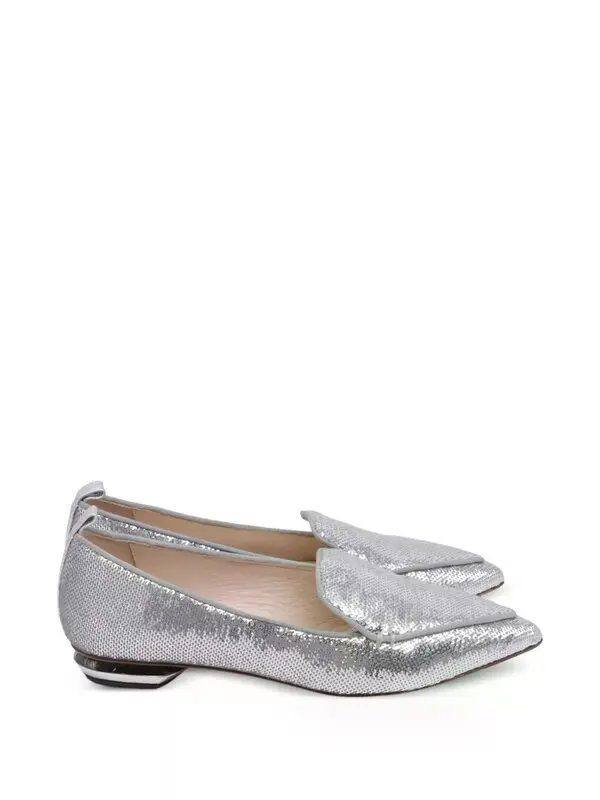 NICHOLAS KIRKWOOD Beya Sequin Ballet Flats