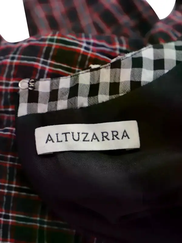 Altuzarra Gingham-pattern Dress