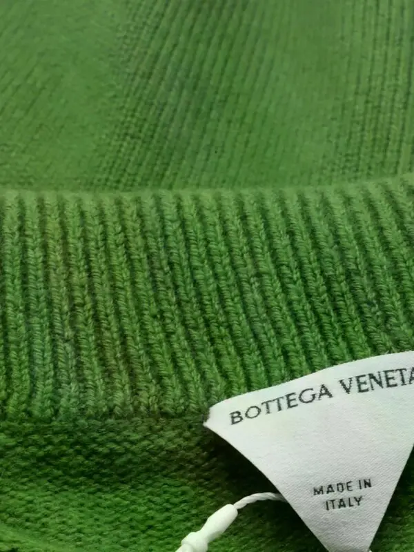 Bottega Veneta Polo-collar Wool Sweater