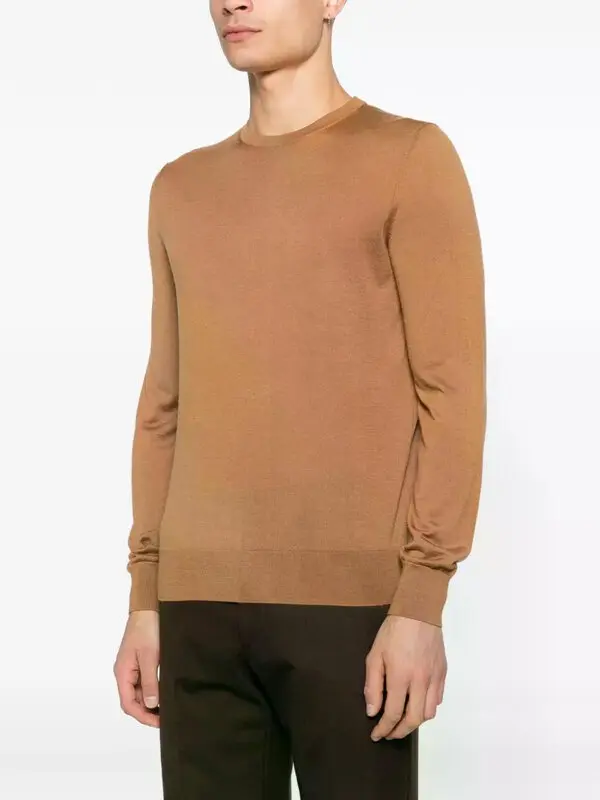 IVORY PARIS Crew-neck Sweater - Brown