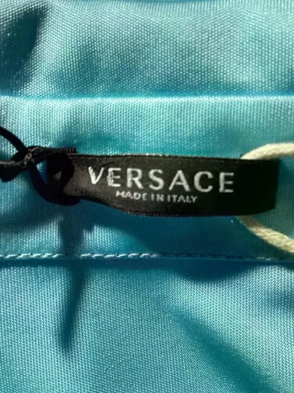 Versace Ruched Buttoned Shirt