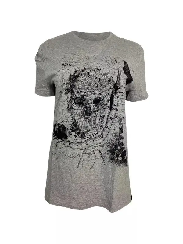 Alexander McQueen Skull-print T-shirt - Grey
