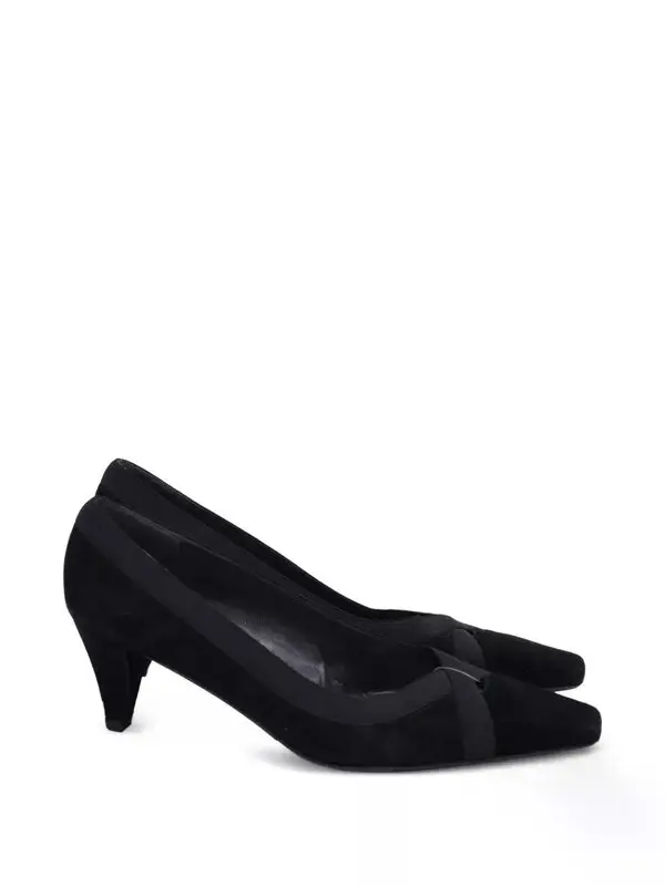 STUART WEITZMAN Point-toe Suede Pumps