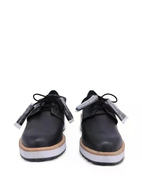 LOEFFLER RANDALL Demi-wedge Platform Derby Shoes